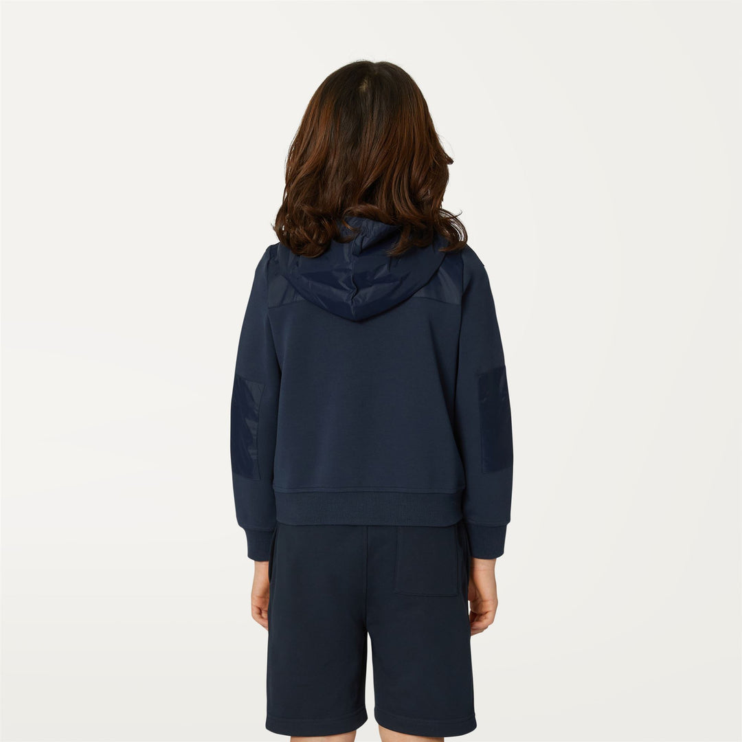 Fleece Kid unisex P. LE VRAI ARN UVP Jacket BLUE DEPTH